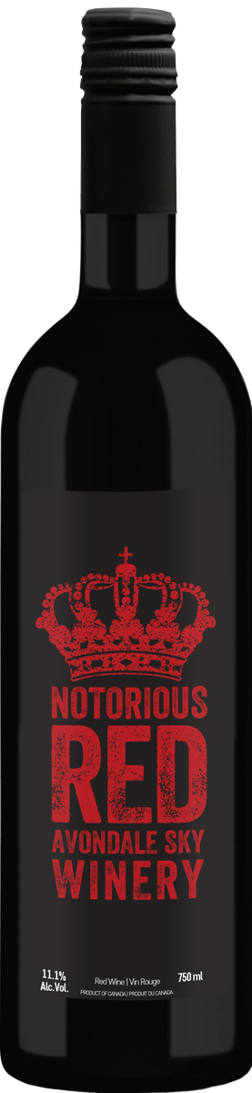 2022 Notorious RED – Avondale Sky Winery & Restaurant
